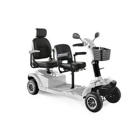 Silvergrey Electrical Two Seater Handicapped Mobility Scooter Vehicle Model Em B Rs