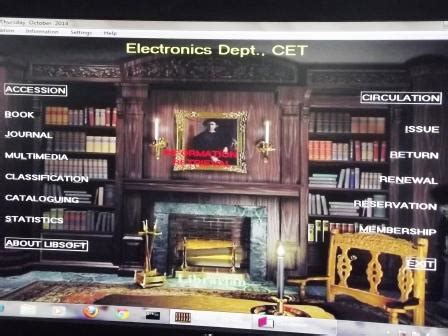 Library Department Of Electronics And Communication Engineering