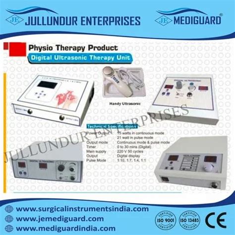 Digital Ultrasonic Therapy Unit At Best Price In Ghaziabad By Mediguard A Brand Of Jalandhar