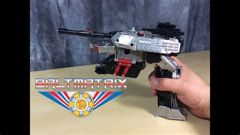 G1 Megatron Gun Mode Transformers Generations Combiners Wars Youtube