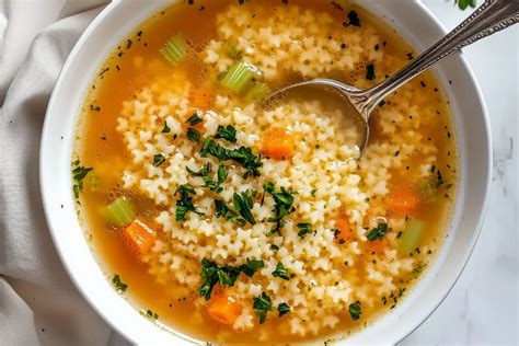 Pastina Soup Insanely Good