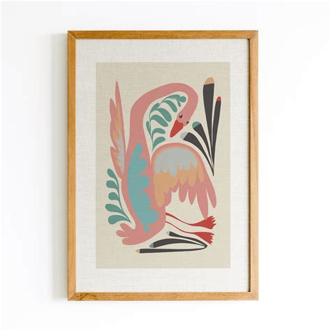 Buy Best Dancing Swan Wall Art Online In India Lushlyf
