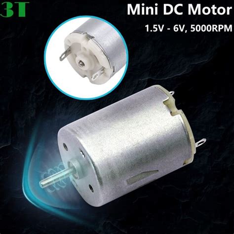 DC V Brushless Mini DC Motor V V Micro Electric DC Motor For Toys Car Electric Boat Fan