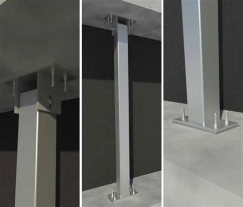 Windposts Stainless Steel Support For Masonry And Curtain Walls