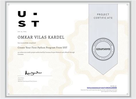 Omkar Kardel On Linkedin Coursera Continuouslearning Careerdevelopment