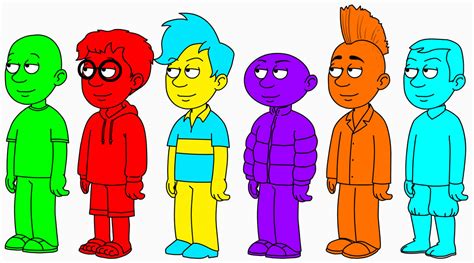 I Made The Colored Characters In Wrapper Offline By Jaydraws2k11 On Deviantart