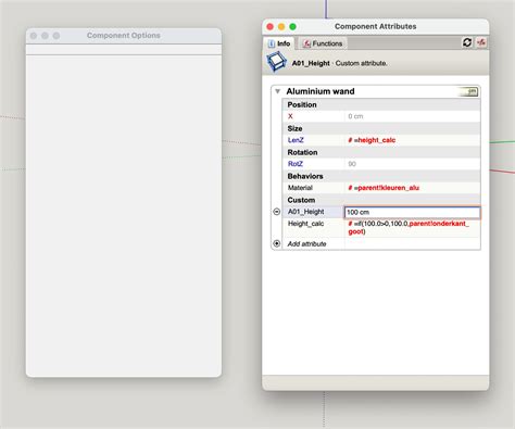 Wrong Leny Value Dynamic Components Sketchup Community