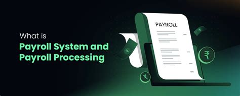 What Is Payroll System And Payroll Processing