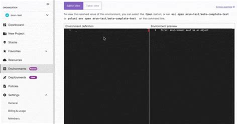 Pulumi On Linkedin Introducing The Latest Esc Editor Enhancements For