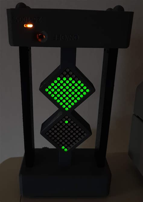 8x8 matrix hourglass by martin pihrt download free stl model