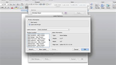 How Do You Create Labels In Microsoft Word Nelofire