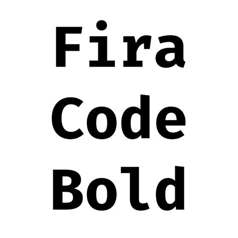 Fira Code Bold Font Free Fonts On Creazilla Creazilla