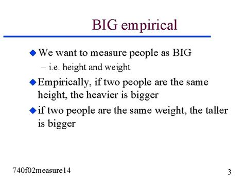 Software Measurement Big And Lack Of Cohesion 740