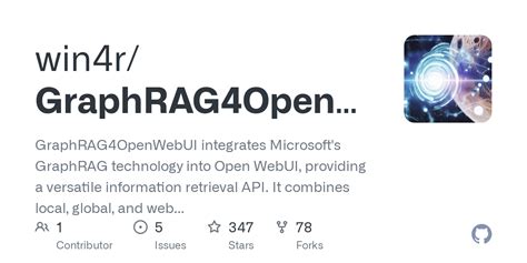 Graphrag4openwebuimain Cnpy At Main · Win4rgraphrag4openwebui · Github