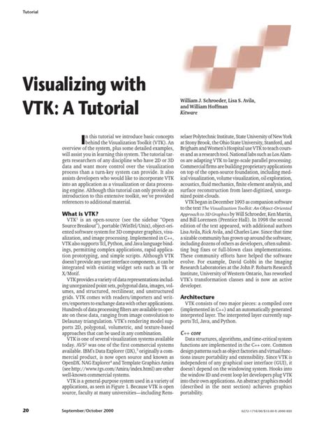 Vtk Tutorial Download Free Pdf Rendering Computer Graphics