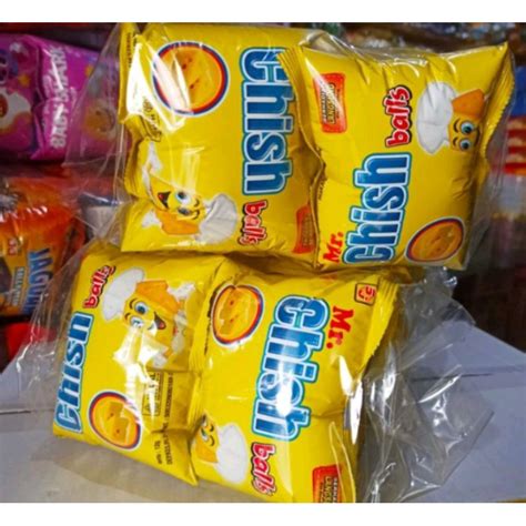 Jual Mr Chish Corn Ball Isi 10 X 12gr Chiki Ciki Mister Cish Cis Cheese