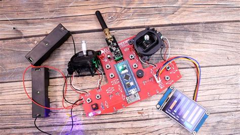 Homemade Nrf24 Stm32 Radio Controller Pcb And 3d Printed Case