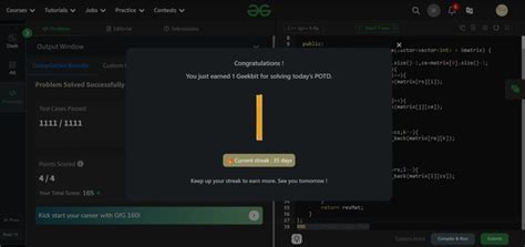 Umang Joshi On Linkedin Gfg160 Geekstreak2024 Geeksforgeeks Womenintech