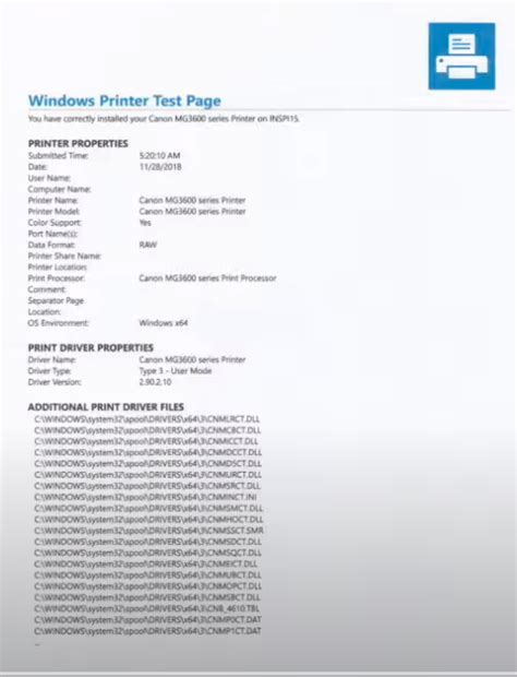 We Like It When It Is Windy What Does A Windows 10 Printer Test Page Look Like