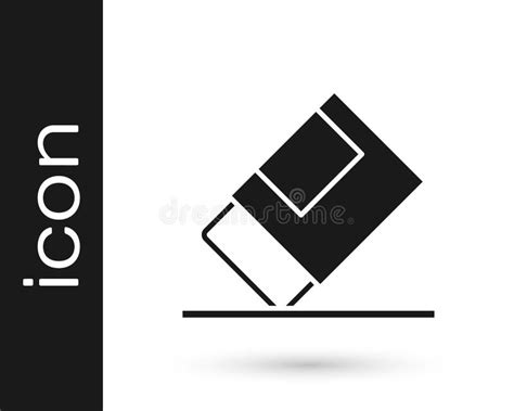 Black White Rubber Eraser Stock Illustrations 1741 Black White Rubber Eraser Stock