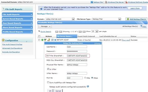 Known Error Solution Database Adaudit Plus