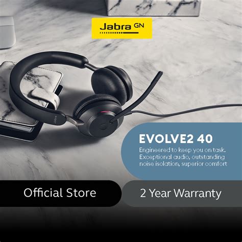 Jabra Evolve Se Stereo Wired Headsets Usb A Passive Noise Cancelling Headphones Lazada Ph