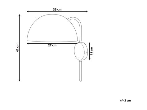 Applique Murale En Métal Doré Wampu