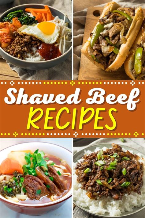 Best Shaved Beef Recipes Easy Steak Dishes Insanely Good