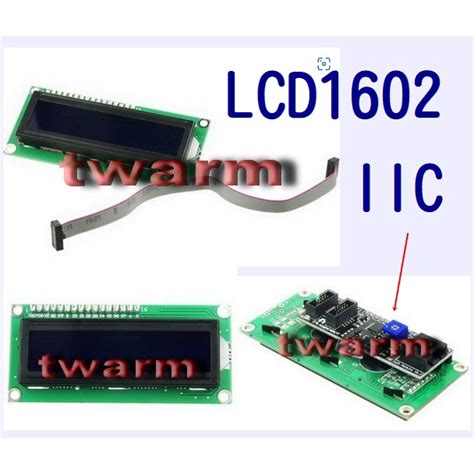Dfr原廠 I2ctwi Lcd1602 5v 藍底白字液晶模塊dfr063for Arduino 蝦皮購物