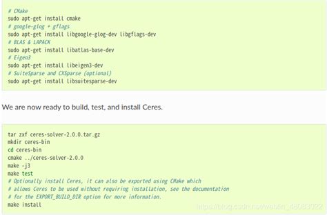 Could Not Find A Package Configuration File Provided By “ceres“ Csdn博客
