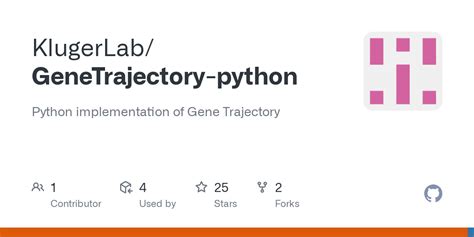 Github Klugerlab Genetrajectory Python Python Implementation Of Gene