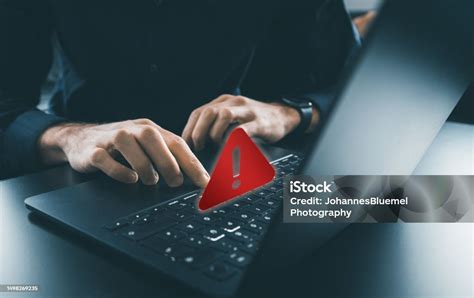 System Hacked Warning Alert On Smartphone Cyber Attack On Computer