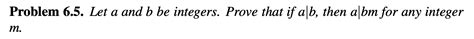 Solved Problem Let A And B Be Integers Prove That If Chegg