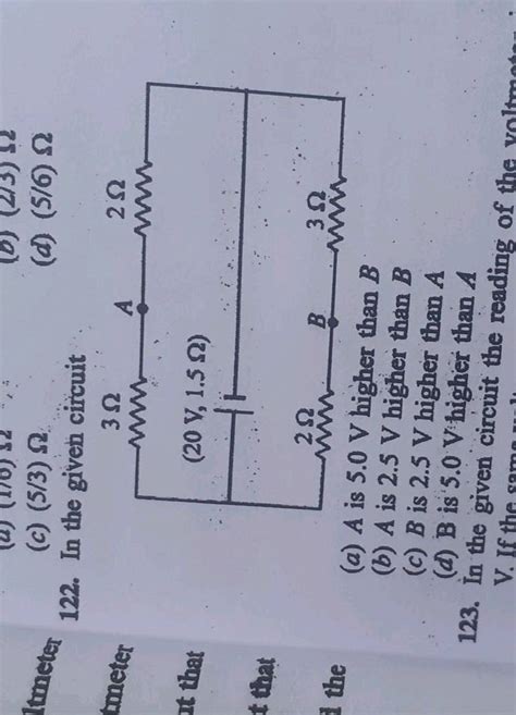 In The Given Circuit Filo