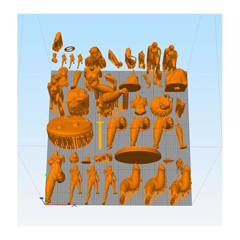 Xena Warrior Princess Stl 3d Print Files