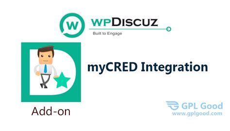 wpdiscuz mycred integration addon wordpress plugin gpl good
