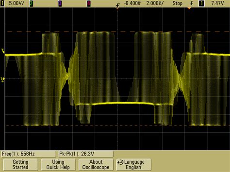Power Inverter Output Signal Filter Input Signal Becomes Distorted When Lc Low Pass Filter