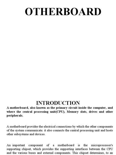 motherboard pdf read only memory computer science