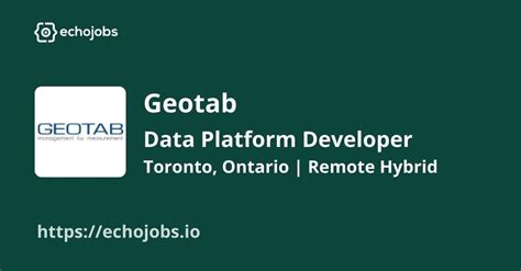 Hiring Data Platform Developer C Toronto Ontario Remote Hybrid