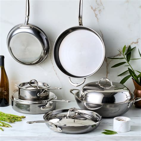 Titanium Cookware Nanobond® Titanium Pots And Pans Hestan Culinary