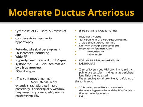 Hemodynamics And Cardiac Catheterization In Pda Pptx