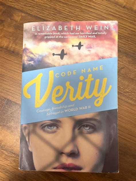 Code Name Verity Book Hobbies And Toys Books And Magazines Fiction And Non