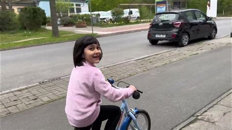 بایسکیل دوانی من با پرنیان جان Youtube