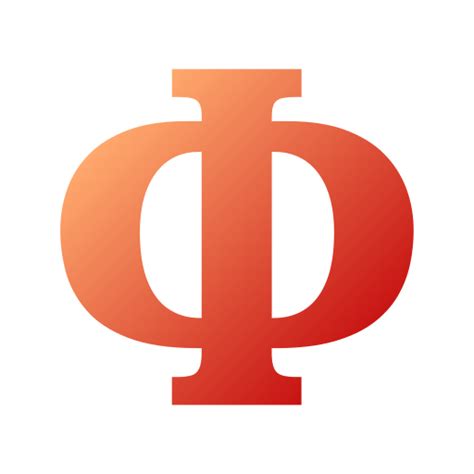 Phi Generic Gradient Fill Icon