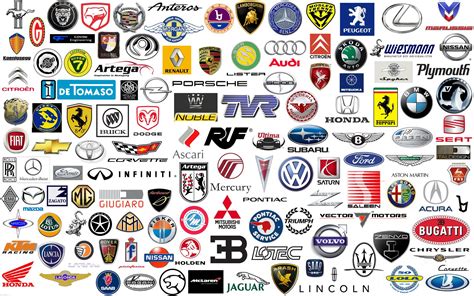 Car Logos and Names.... | Auto emblemen, Automerk, Logo's