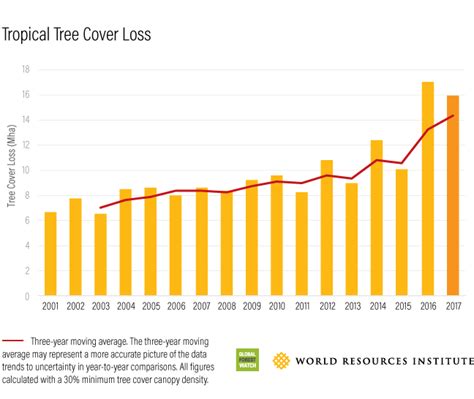2017 Was The Second Worst Year On Record For Tropical Tree Loss World Economic Forum