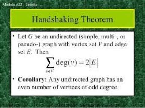 Handshaking Theorem YouTube