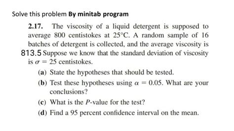solved solve this problem by minitab program 2 17 the