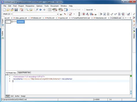 XML Schema Definition Creation Journal Part XSD File With XML Editor James Skemp S