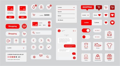 Premium Vector Vector Ui Kit